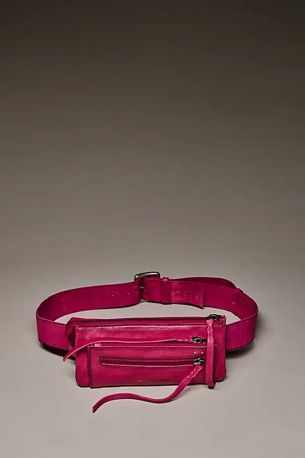 Free People We The Free Emerson Pocket Belt With Removable Pouch - Acai