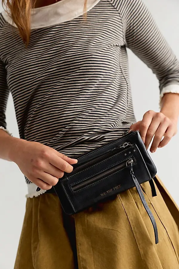 Free People Emerson Pocket Belt - Black
