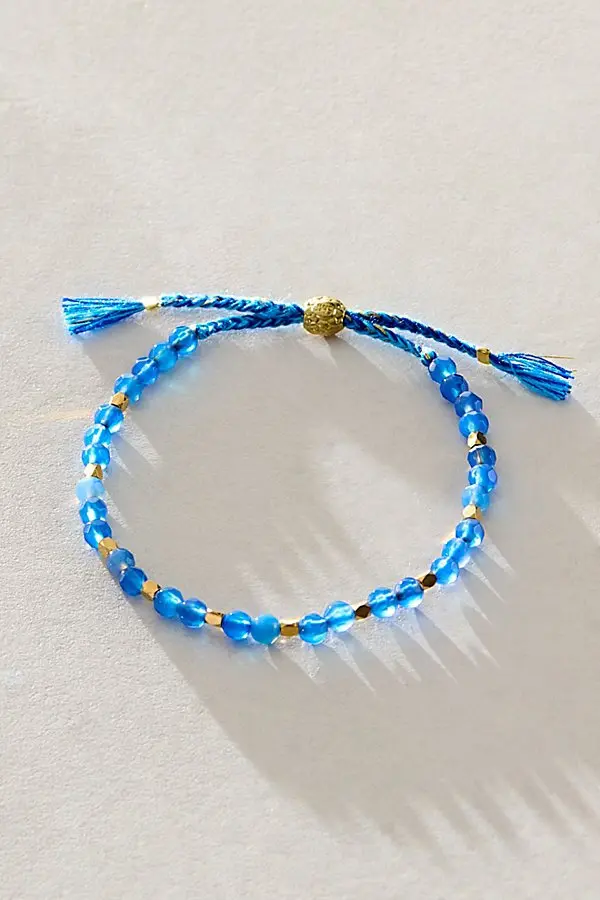 SUN MOON RAIN Fp X Bracelet - Agate Blue Signature