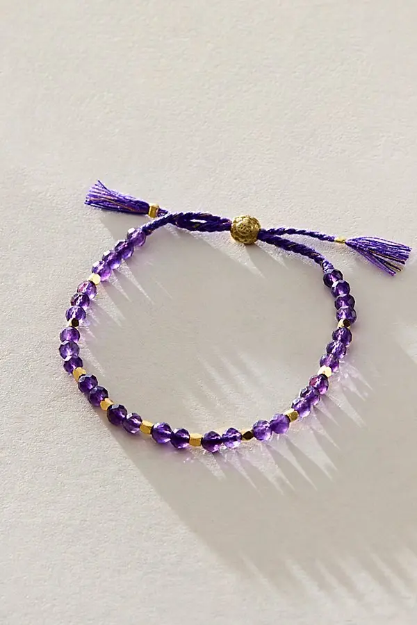 SUN MOON RAIN Fp X Bracelet - Amethyst Signature
