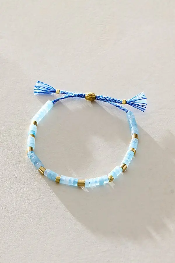 SUN MOON RAIN Fp X Bracelet - Aquamarine Earth