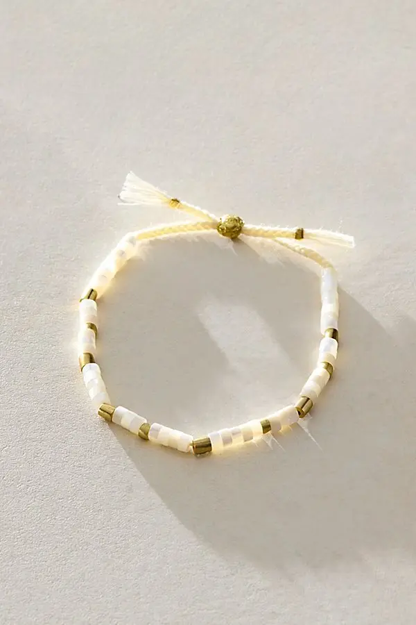 SUN MOON RAIN Fp X Bracelet - Mother Of Pearl Earth
