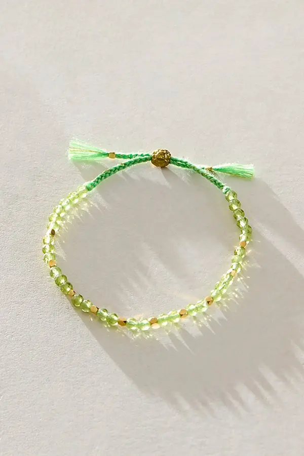 SUN MOON RAIN Fp X Bracelet - Peridot Signature