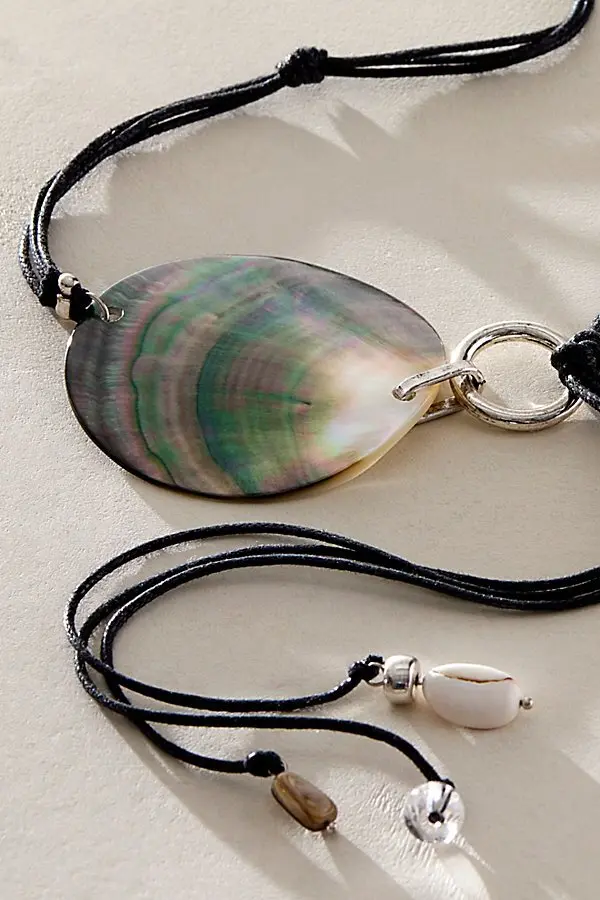 Free People Shell Belly Chain