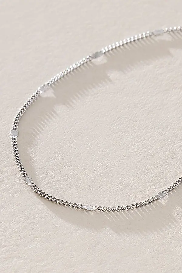 Free People Flora Anklet - Silver