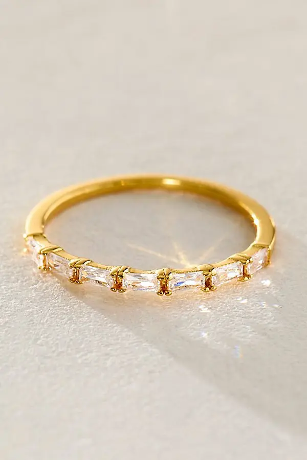 BRENDA GRANDS Tennis Delicate Ring - Gold