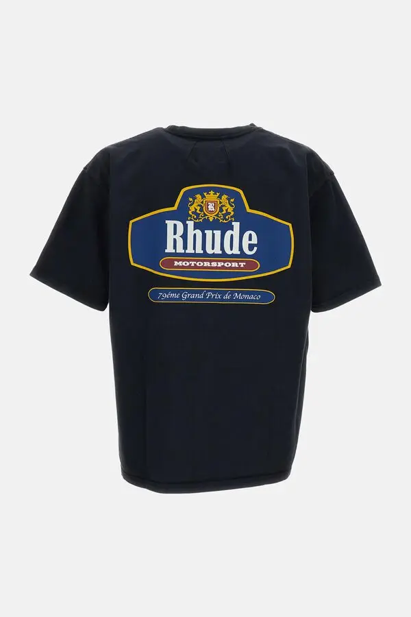 Rhude Racing Crest T-shirt - Black
