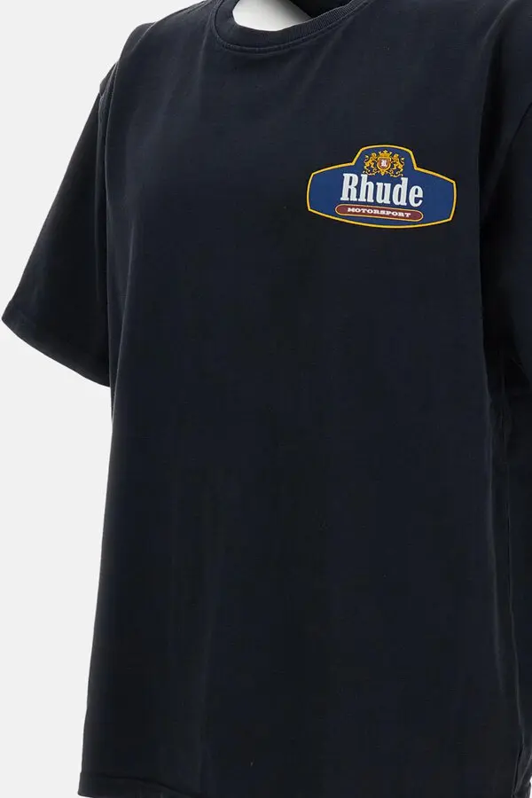Rhude Racing Crest T-shirt - Black