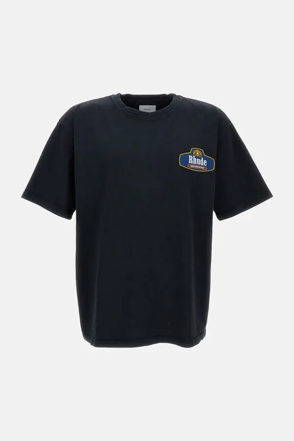 Rhude Racing Crest T-shirt - Black