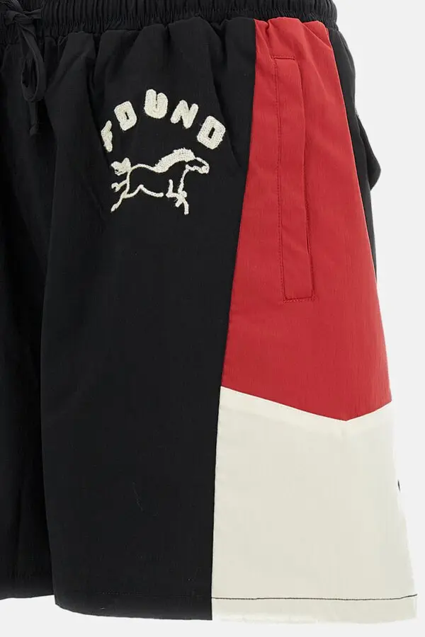 FOUND Athletic Color-block Shorts - Multicolor