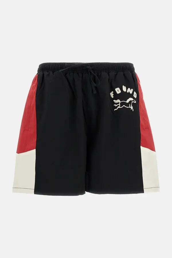 FOUND Athletic Color-block Shorts - Multicolor