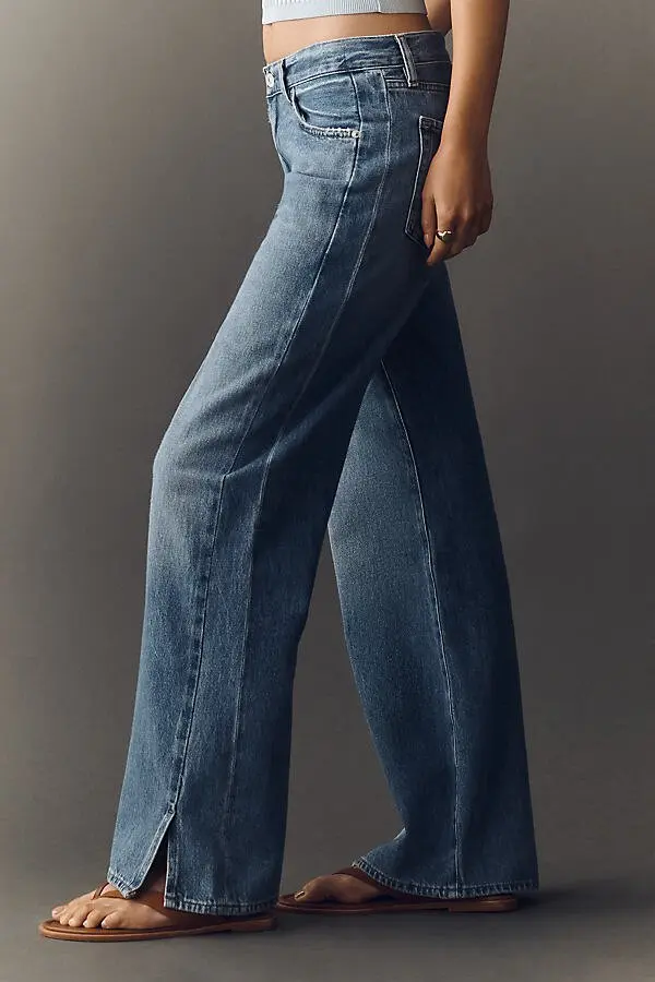 Citizens Of Humanity Track Mid-rise Wide-leg Jeans - Solstice