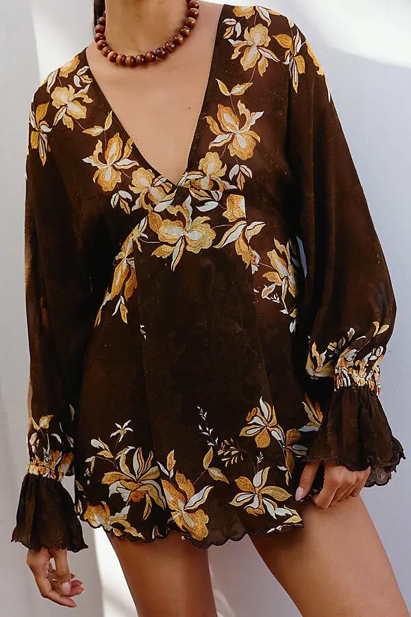 HERMANT & NANDITA Mini Kaftan