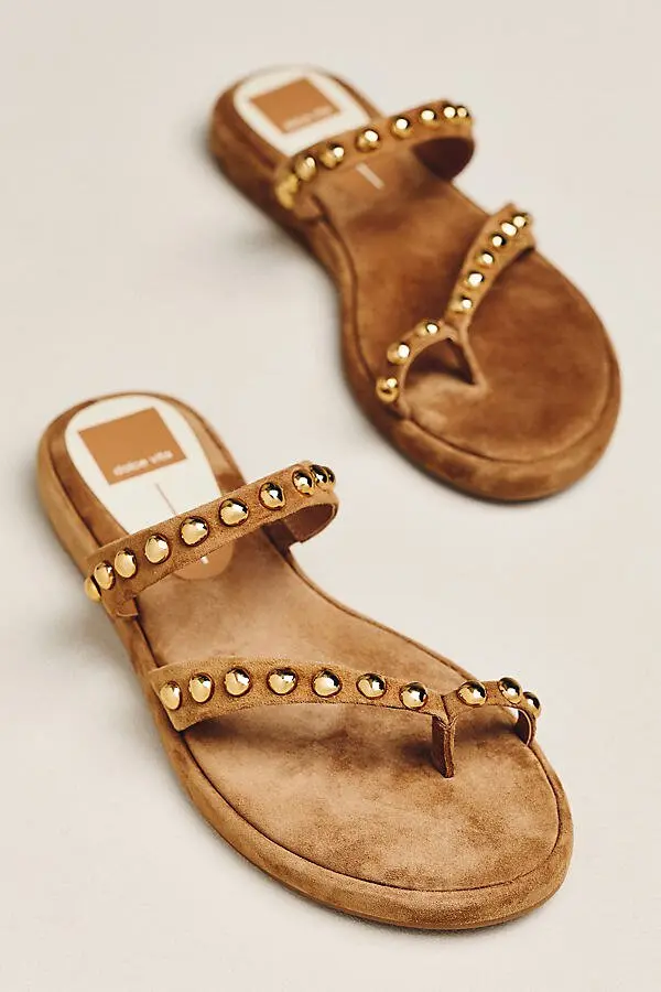 Dolce Vita Amary Studded Toe-loop Sandals