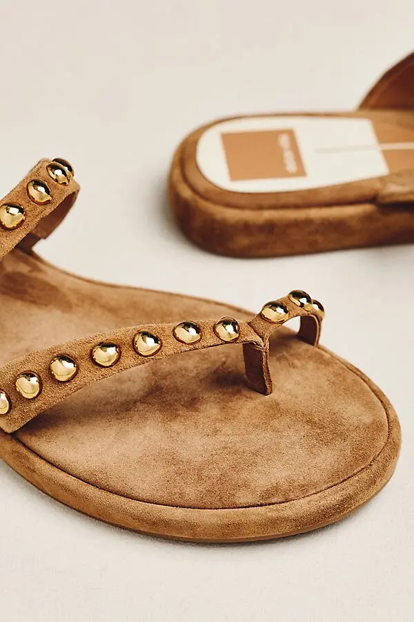 Dolce Vita Amary Studded Toe-loop Sandals