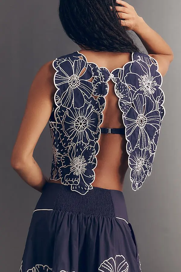 Farm Rio Richelieu Crop Top