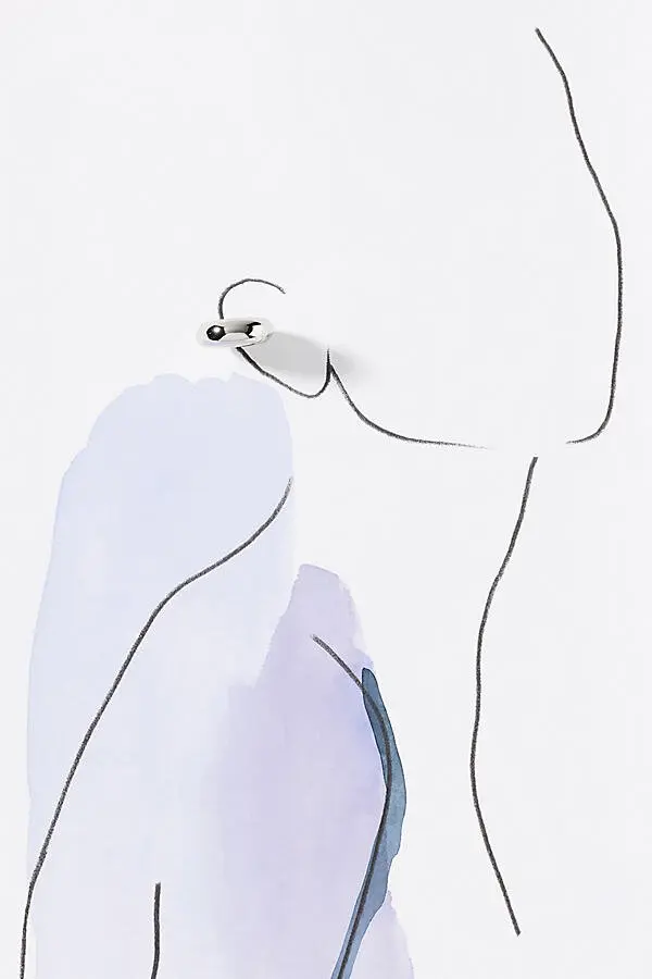 RMN Studios Emmy Ear Cuff - Silver