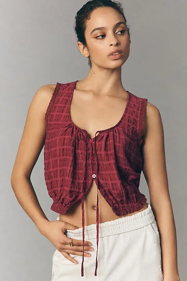 Greylin Clara Eyelet Top