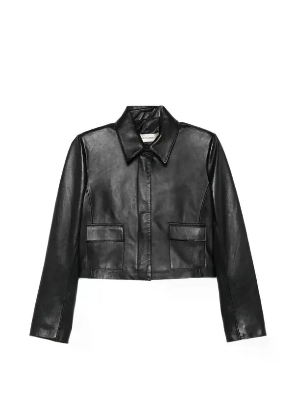 Nour Hammour Bleeker Cropped Jacket - Black