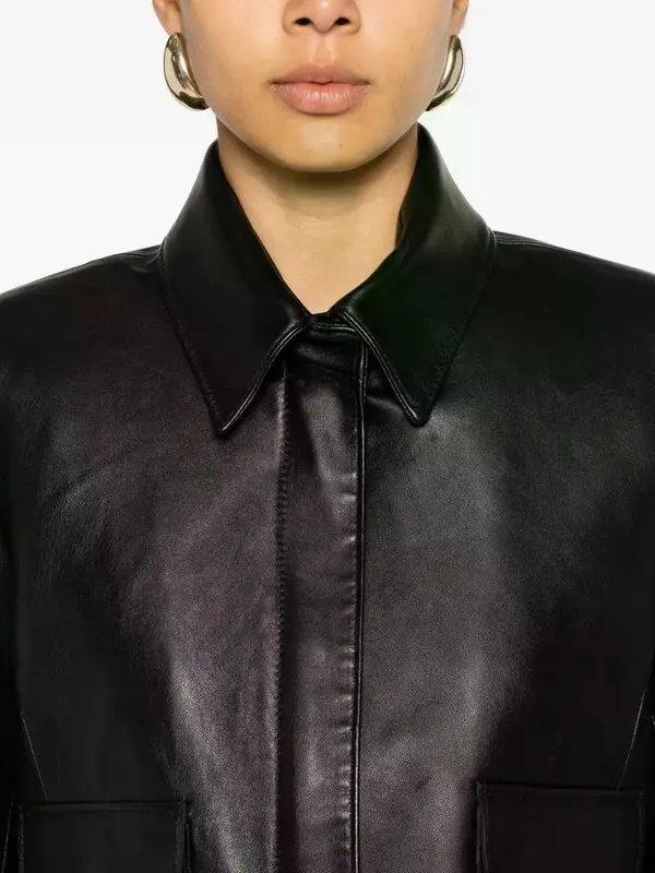 Nour Hammour Bleeker Cropped Jacket - Black