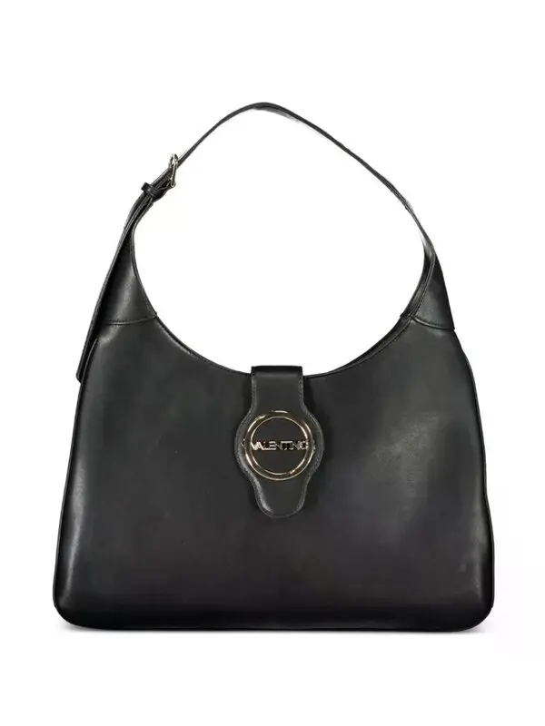 MARIO VALENTINO Logo-plaque Tote Bag - Black