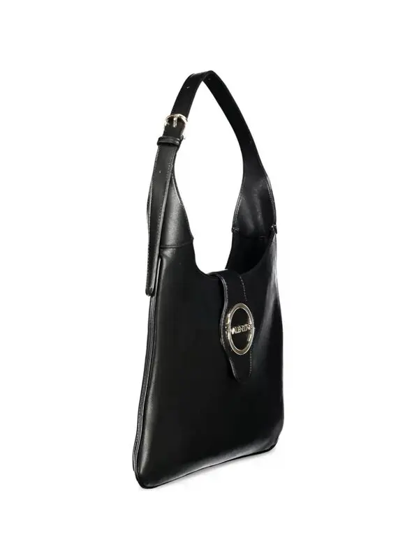 MARIO VALENTINO Logo-plaque Tote Bag - Black