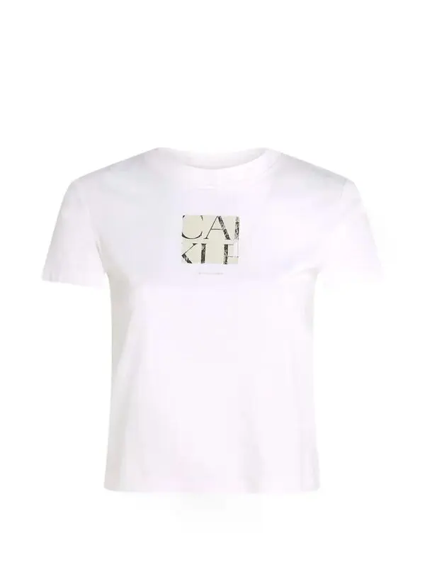 Calvin Klein Logo-detail T-shirt - White