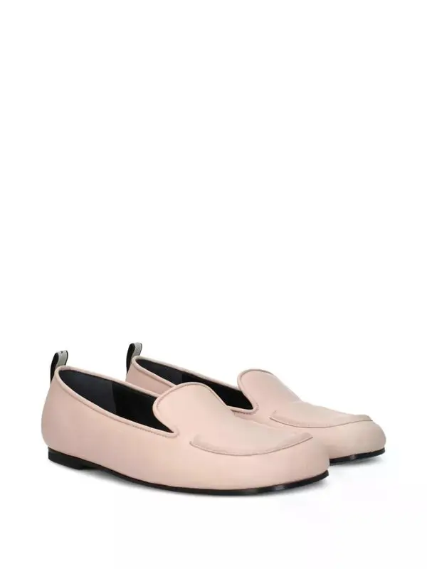 Premiata Leather Slip-on Loafers