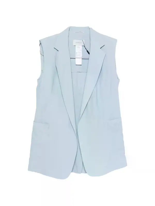 Sportmax Spxmaggio Oversized Gilet - Blue