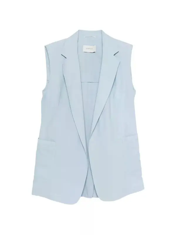 Sportmax Oversized Gilet - Blue