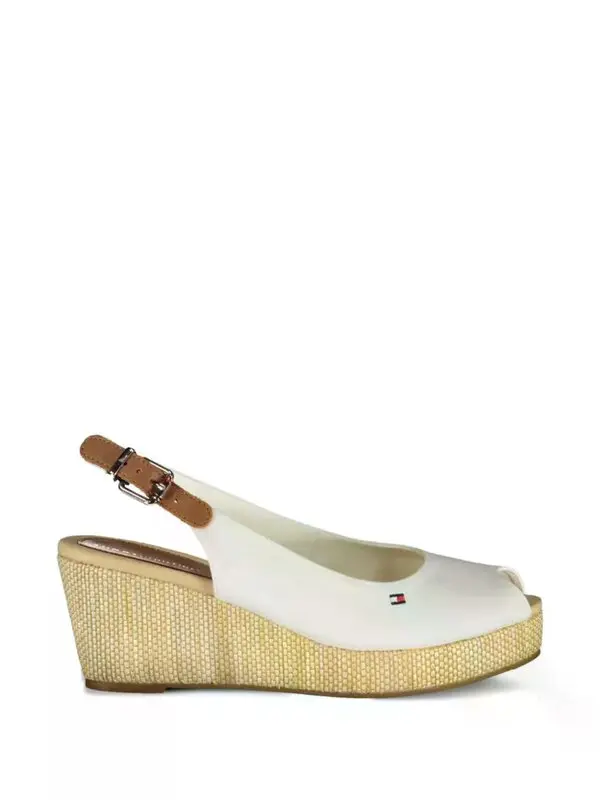 Tommy Hilfiger Elba Slingback Sandals - White