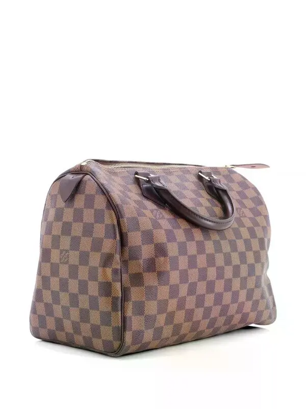 LOUIS VUITTON Speedy 30 Satchel Handbag Damier - Brown