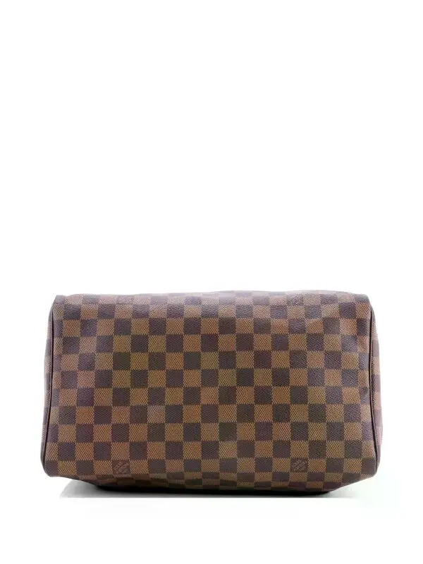 LOUIS VUITTON Speedy 30 Satchel Handbag Damier - Brown