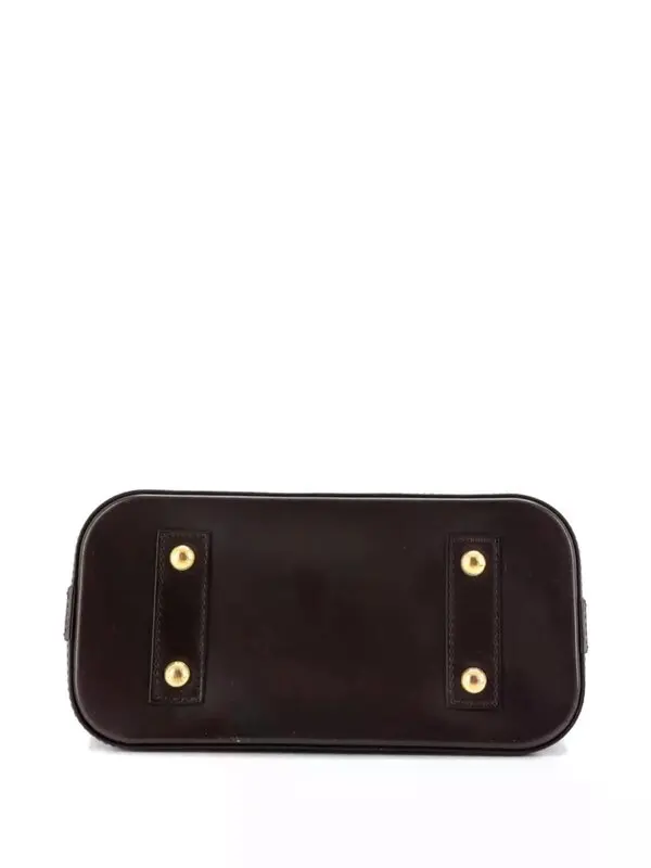 LOUIS VUITTON Alma Bb Damier Shoulder Bag - Brown