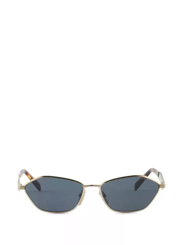 Prada Sunglasses With Logo - Gold