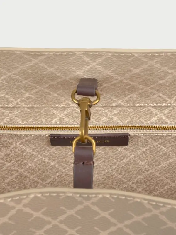 BY MALENE BIRGER Abi Printed Tote Bag - Feather