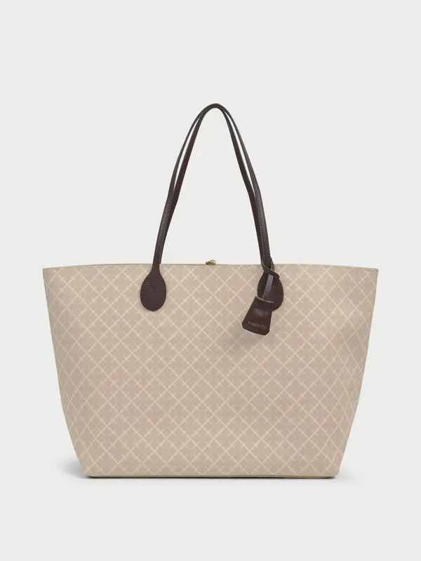 BY MALENE BIRGER Abi Printed Tote Bag - Feather