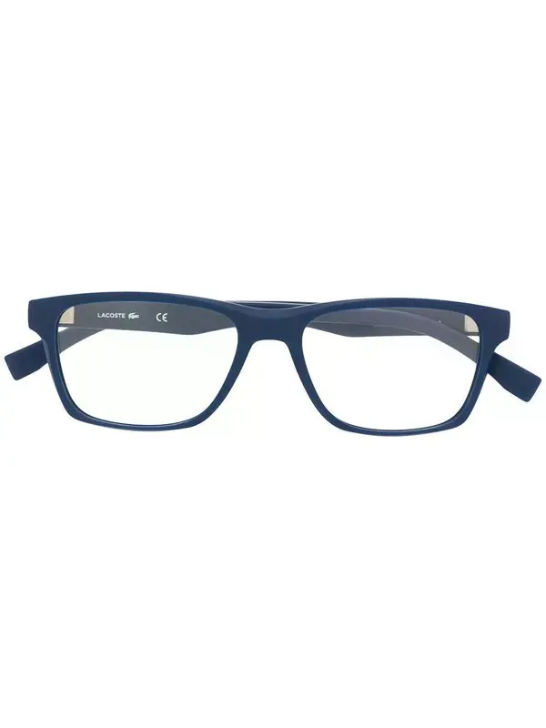 Lacoste Square Frame Eyeglasses - Blue