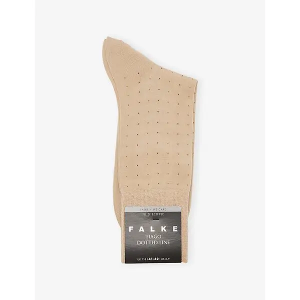 Falke Tiago Dotted Line Socks - Silk