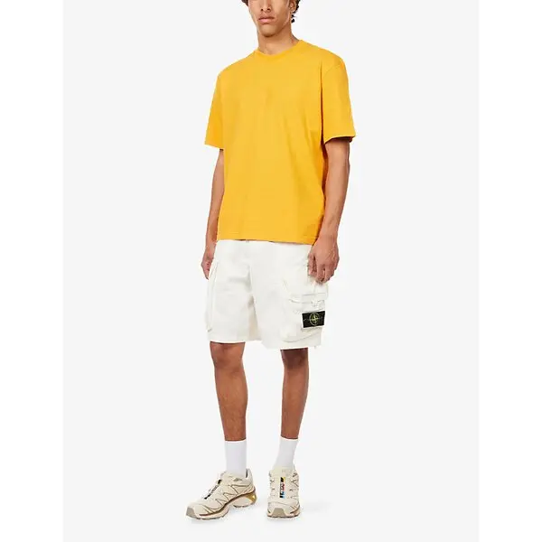 Stone Island Ripstop Cotton Cargo Shorts