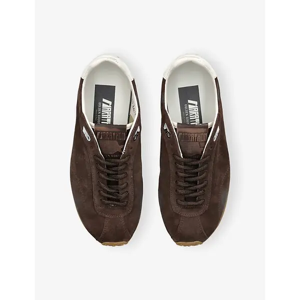 GOLDEN GOOSE Running Marathon Suede Trainers