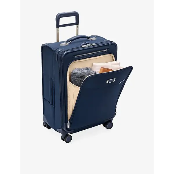 Briggs & Riley Compact Checked Expandable Spinner Suitcase