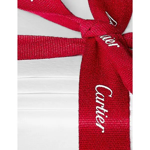 Cartier Double C Stainless Steel Keyring