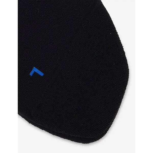 Falke Run Rib Cotton-blend Socks - Black