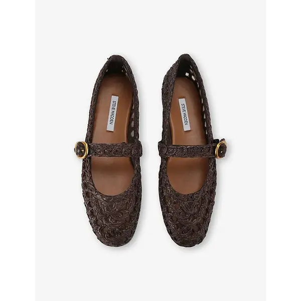 Steve Madden Melody Raffia Ballet Flats