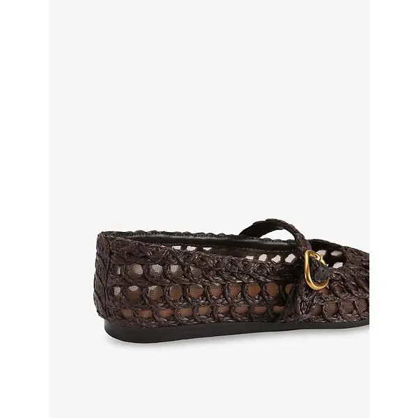Steve Madden Melody Raffia Ballet Flats