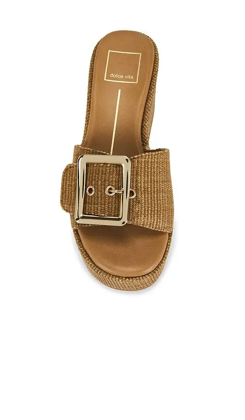 Dolce Vita Jilian Raffia Wedge Sandal