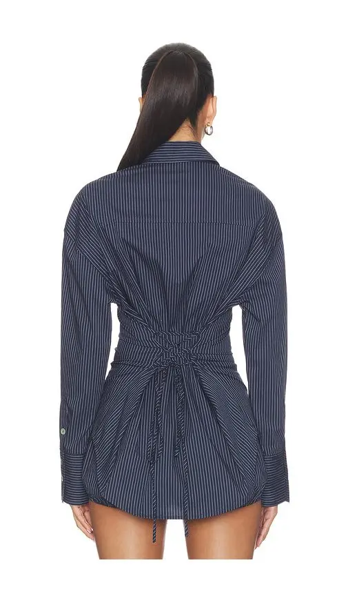 NIA X Revolve Jules Top - Navy