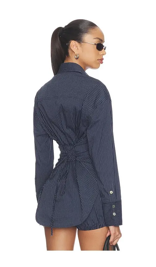 NIA X Revolve Jules Top - Navy
