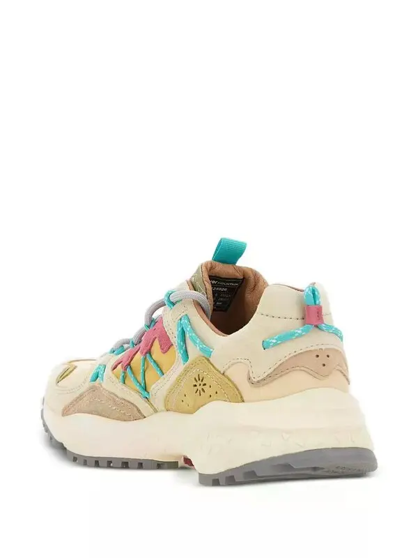 FLOWER MOUNTAIN Yamabushi Paneled Sneakers - Neutrals